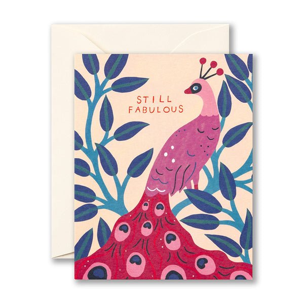 Still Fabulous Card – Blue Seven