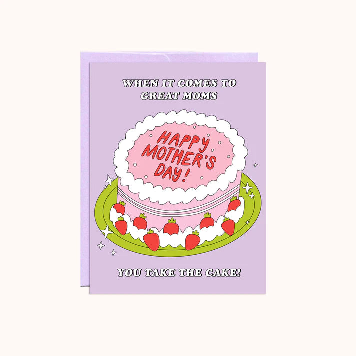 Cake Mom Mother's Day Card – Blue Seven