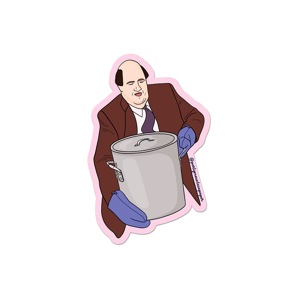 Kevin Chili Sticker – Blue Seven
